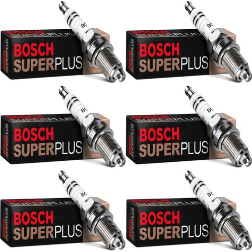 6 New Bosch Copper Core Spark Plugs For 1987-1988 NISSAN 200SX V6-3.0L ...
