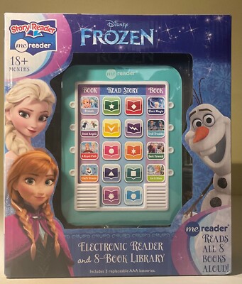 Disney Frozen Electronic Reader and 8 Book Library. ME Reader. | eBay