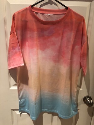 3xl multi color shirt | eBay