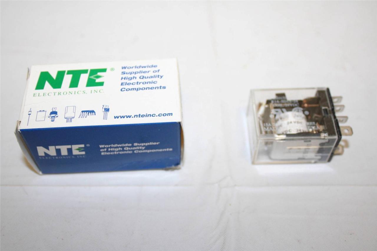 NTE Relay R14-5D15-24 SPDT 15A-24VDC General Purpose RLY2323 New | eBay