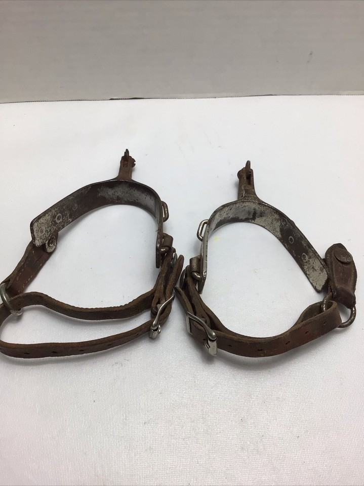 Vintage Pair of Kelly Western Cowboy Spurs Antique # | eBay