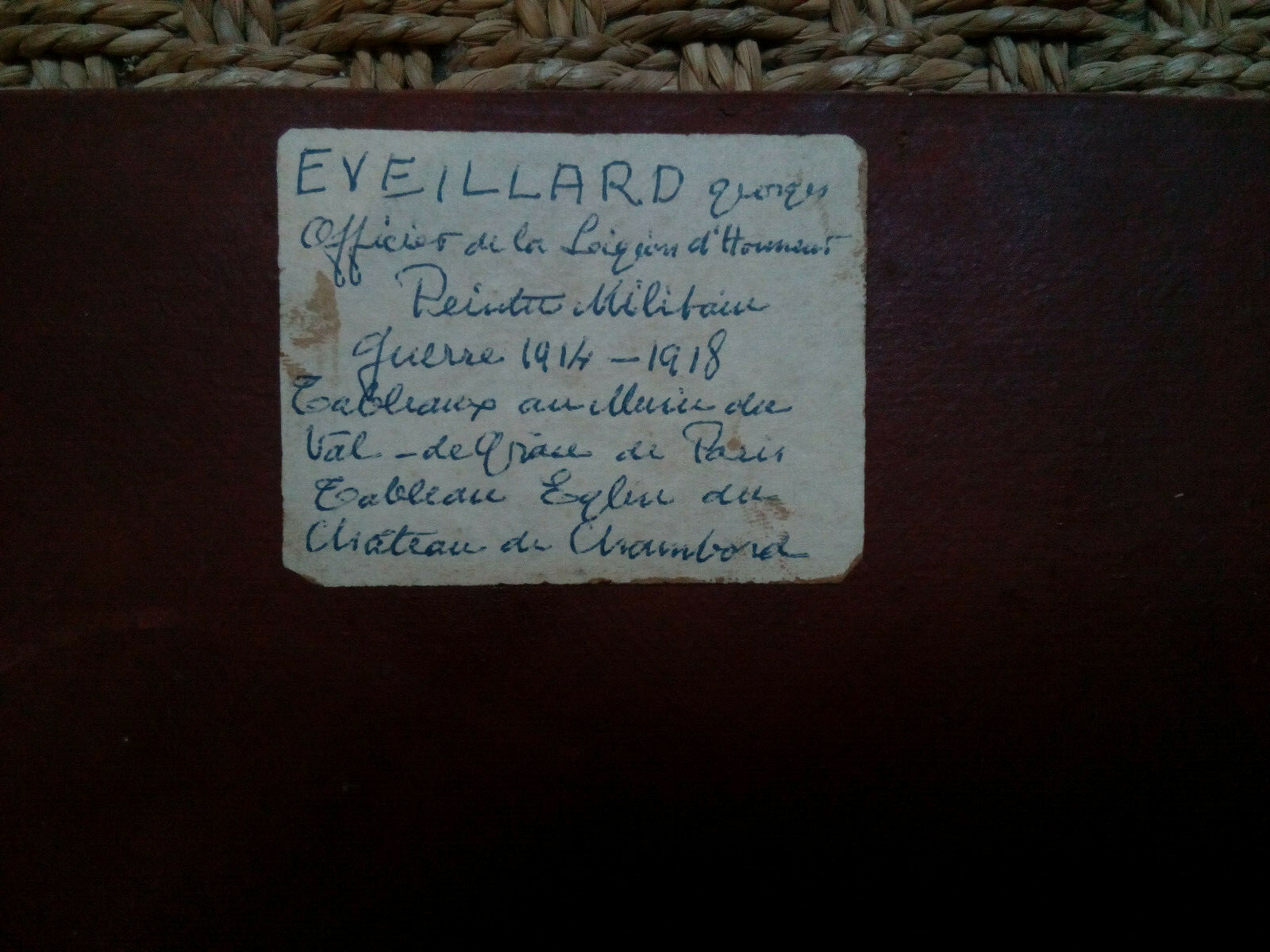 Georges Eveillard(1879-1965) "Bord de mer-Bretagne" huile signée ...