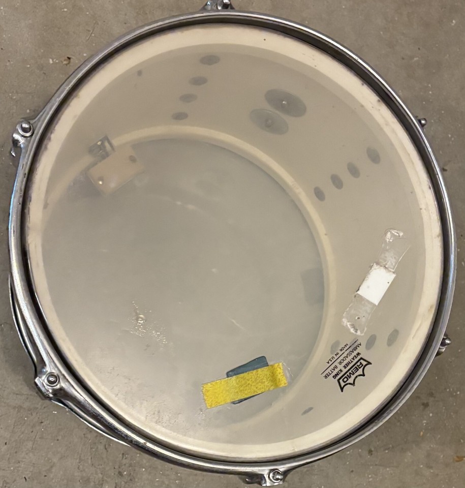 1965 Ludwig Ringo Black Oyster Pearl Keystone Badge w/ Matching Snare ...