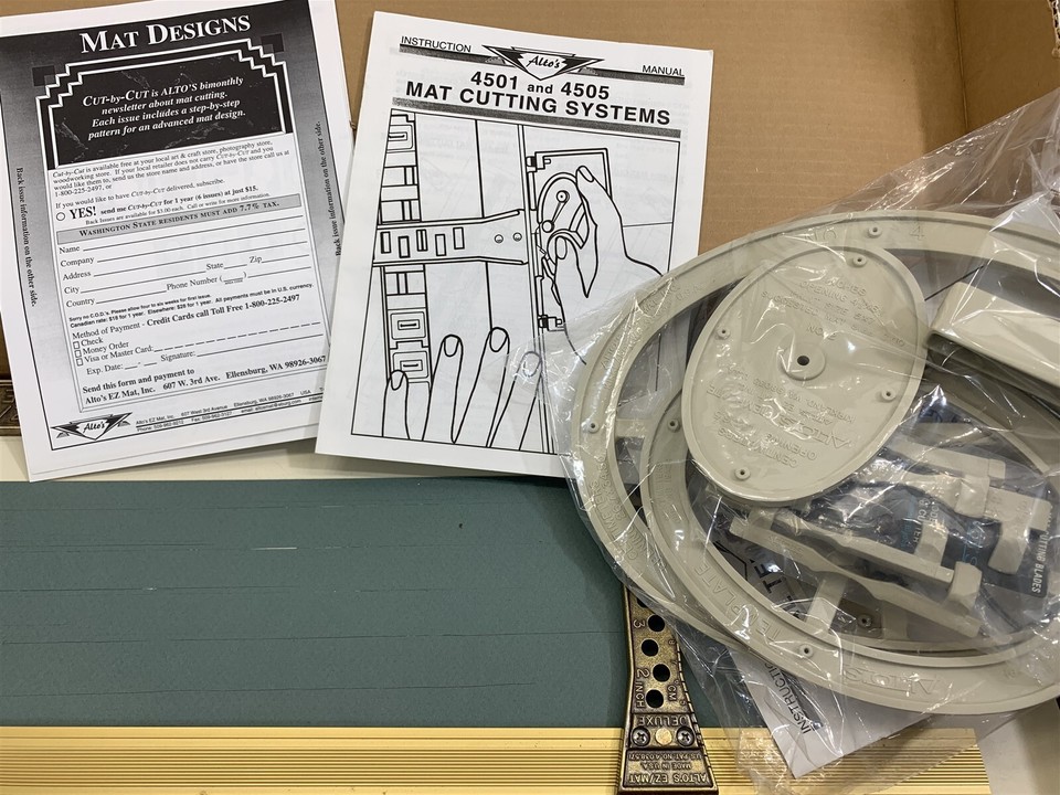 ALTO’S Professional Matting System Deluxe Cut Your Own Mats For Picture ...