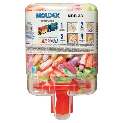Moldex PlugStation Uncorded Earplug Dispensers Assorted 33 dB 250/Box ...