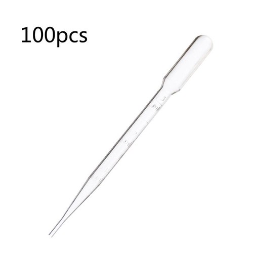 100pcs Eye Dropper Transfer Graduated Pipettes DIY Resin Jewelry Making ...