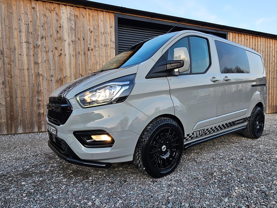 2018 (68) FORD TRANSIT CUSTOM CREW CAB *ENFORCER*TREND*AIR CON*WET BELT ...