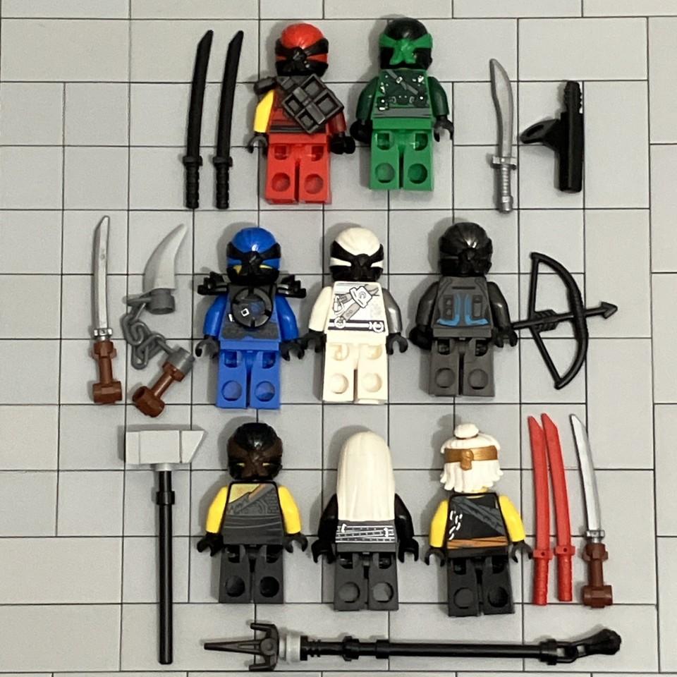 LEGO NINJAGO Hunted Lot Of 8 Minifigure 70651 70658 njo476 H4 3 | eBay