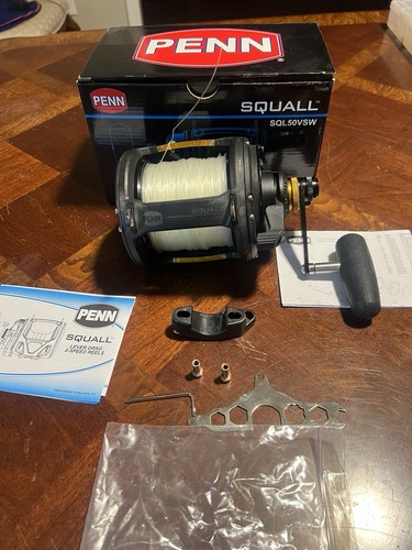 Penn Squall 50VSW Lever Drag 2-speed Fishing Reel | eBay