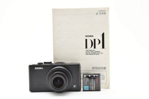 Sigma Dp1 Black Compact Digital Camera 3674 | eBay