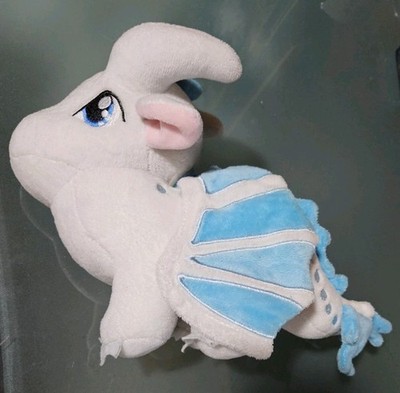 Wings of Fire White Plush Dragon Toys Soft Stuffed Animal Cute Big Eyes ...