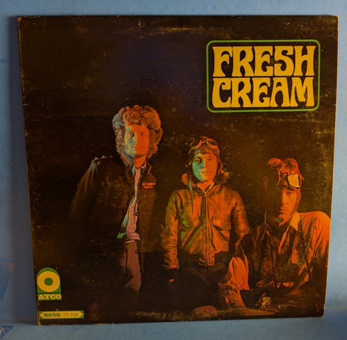CREAM • FRESH CREAM LP • 1967 MONO ATCO 33-206 • VG+ VINYL • ERIC ...
