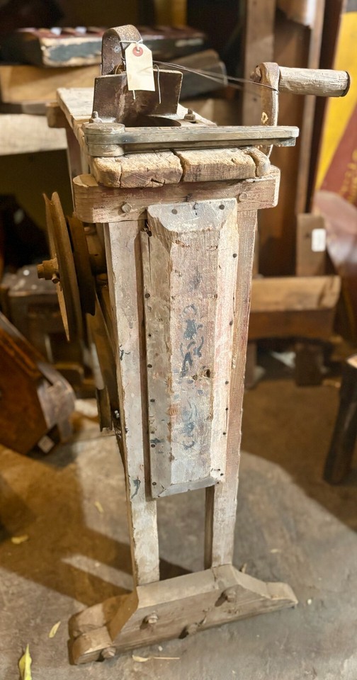 1800s Antique Iron and Wood Corn Sheller, "Standard", Made in Kentucky ...