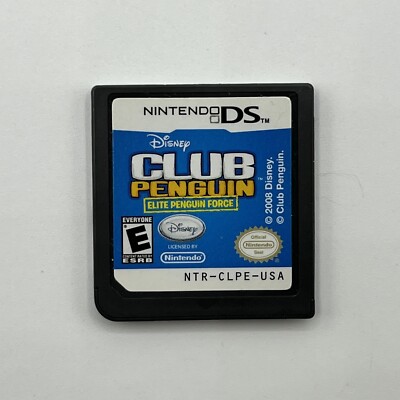 Nintendo DS Club Penguin Elite Penguin Force Tested & Working Official ...