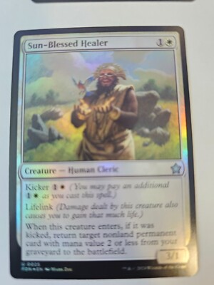 MTG - Sun-Blessed Healer FOIL Foundations | eBay