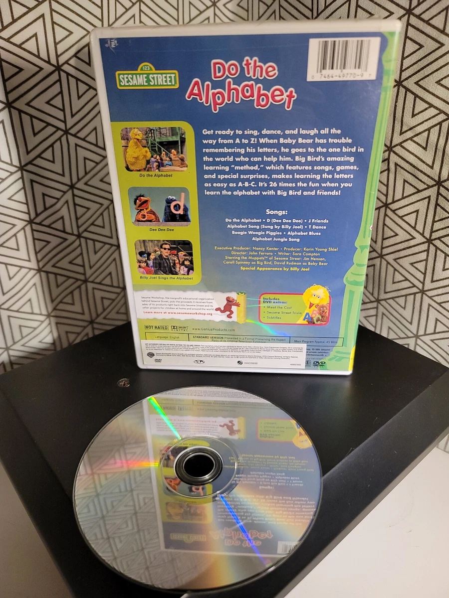 Sesame Street Do The Alphabet Dvd Ebay