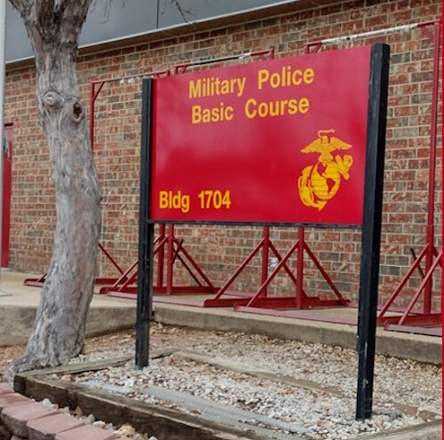 Marine Corps Detachment USMC Military Police MP School 5811 Fort ...