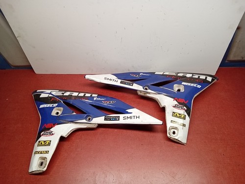 2012 12 YAMAHA YZ 250 F YZ250F GAS TANK RADIATOR COVER SHROUD PLASTIC ...