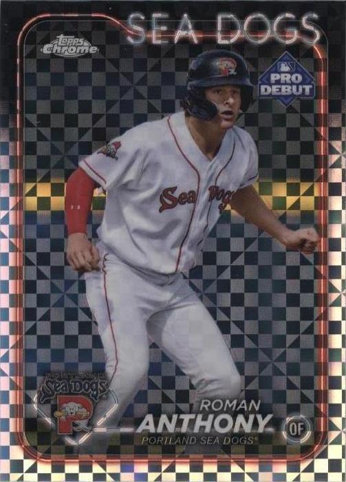 2024 Topps Pro Debut - Chrome Roman Anthony #PDC-39 X-Fractor (RC) for ...