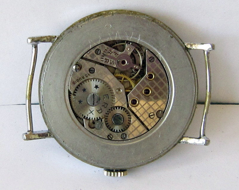 ART DECO WWII ERA RARE LARGE MILITARY SWISS MEN'S WATCH"ERAX"RESTORED ...