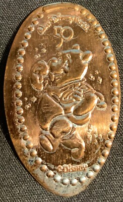 DISNEY WDW 50TH ANNIVERSARY PRESSED PENNY - WINNIE THE POOH | eBay