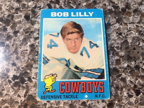 Bob Lilly 1971 Topps #144 VG wrinkle *BL1 | eBay
