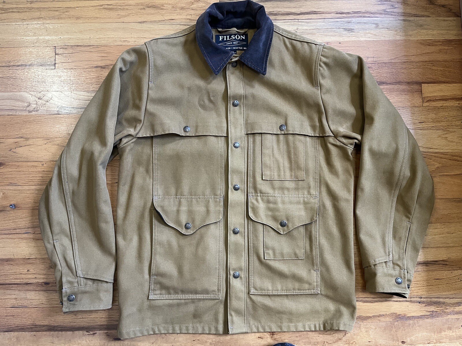 Filson Canvas Cruiser Jacket Barn Chore Snaps Carhart… - Gem