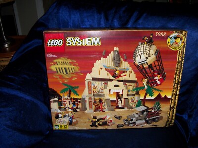 LEGO SYSTEM 5988 PHARAOH'S FORBIDDEN RUINS NISB! NEW!! SEALED! VINTAGE ...