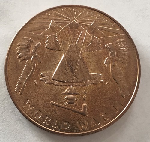 Crow Code Talkers World War II Coin Medal | eBay