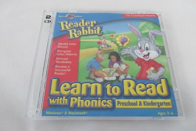 Reader Rabbit: Learn to Read with Phonics Preschool - Kindergarten (PC ...