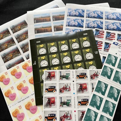 USPS Books and sheets Of Stamps Lot Of 8 2000-2003 MNH | eBay
