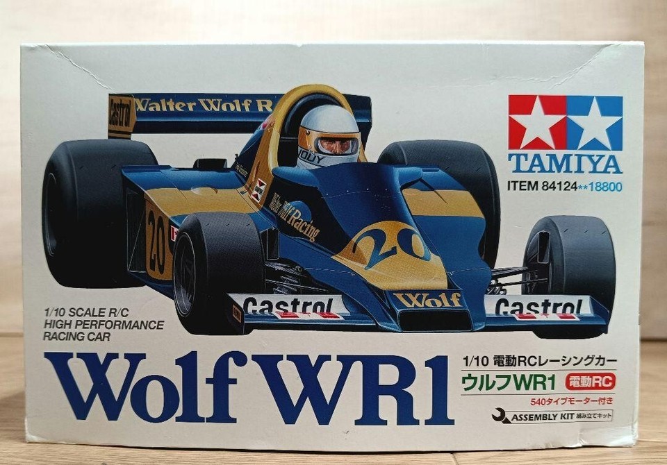 Tamiya 1/10 Wolf WR1 F104-MODIFIED CHASSIS RC F1 radio-controlled kit ...