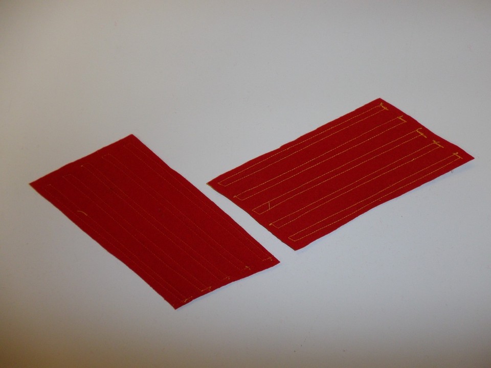e1904-5p USMC 1894-WW 1 Dress Blues Long Service Stripes 20 year pair L ...