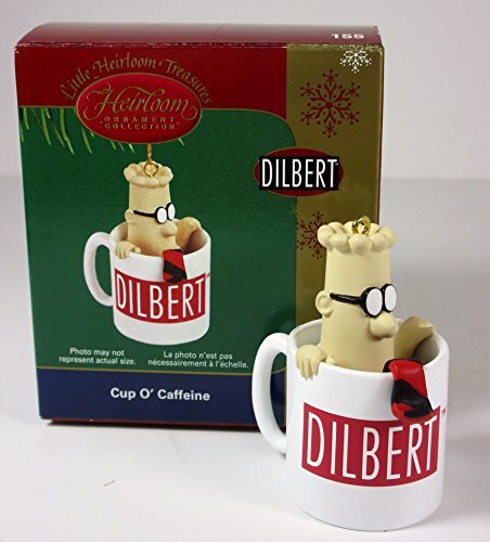 Carlton Cards Dilbert Cuo O' Caffeine Christmas Ornament 2005 | eBay