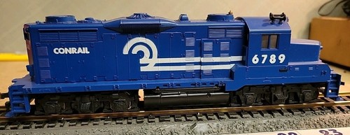 Vintage Mantua H.O. Train Locomotive Blue Conrail Railroad 6789 | eBay