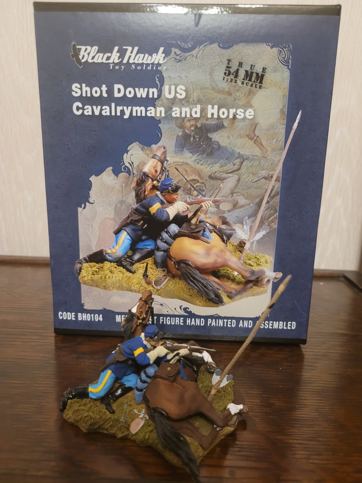 Toy Soldier - Black Hawk - 7th Cavalry Trooper - BH104 - Custer's Last ...