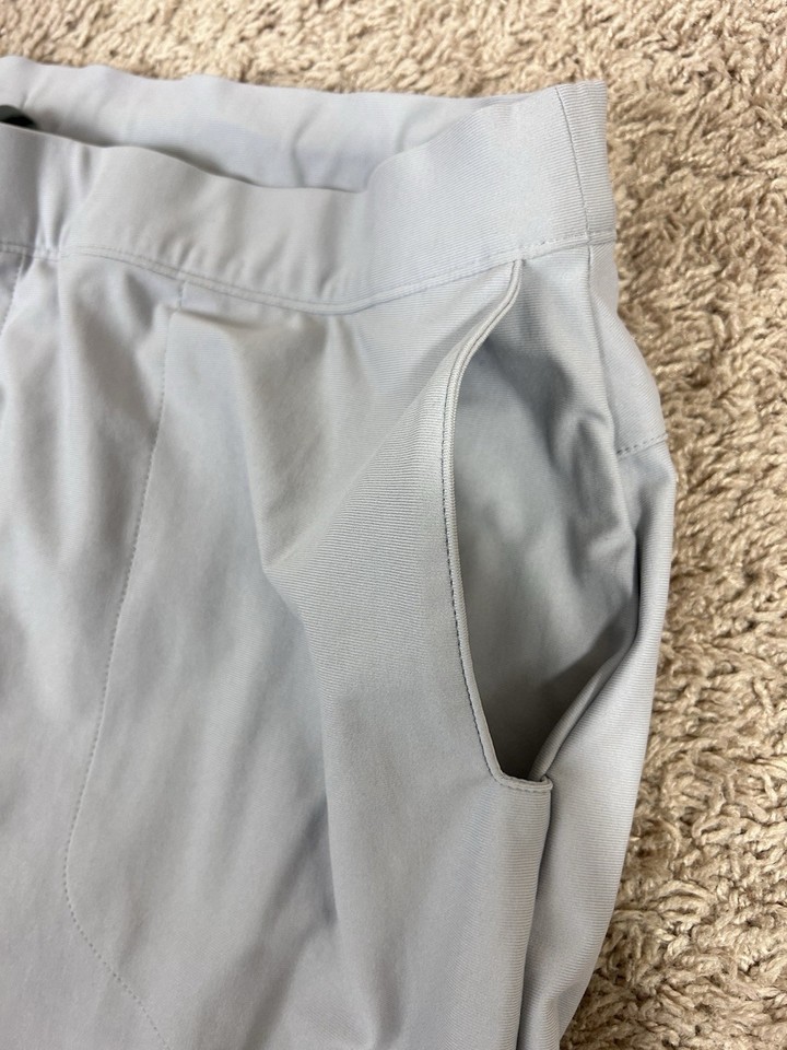 Peter Millar Joggers Gray Atlas Performance Pant Stretch Spell Out Men ...