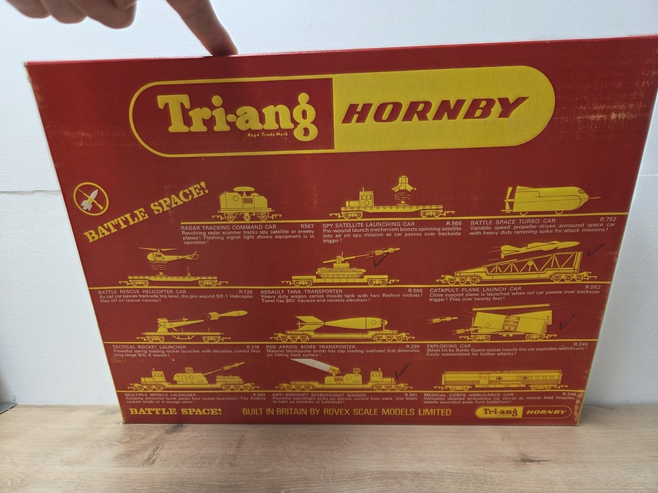 Rare Vintage Triang/Hornby Battle Space Set RS 16 + Searchlight ...