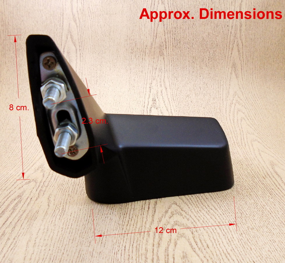 For Datsun 120Y 240Z 260Z 280Z 280ZX 510 1200 Rear View Fender Mirror ...