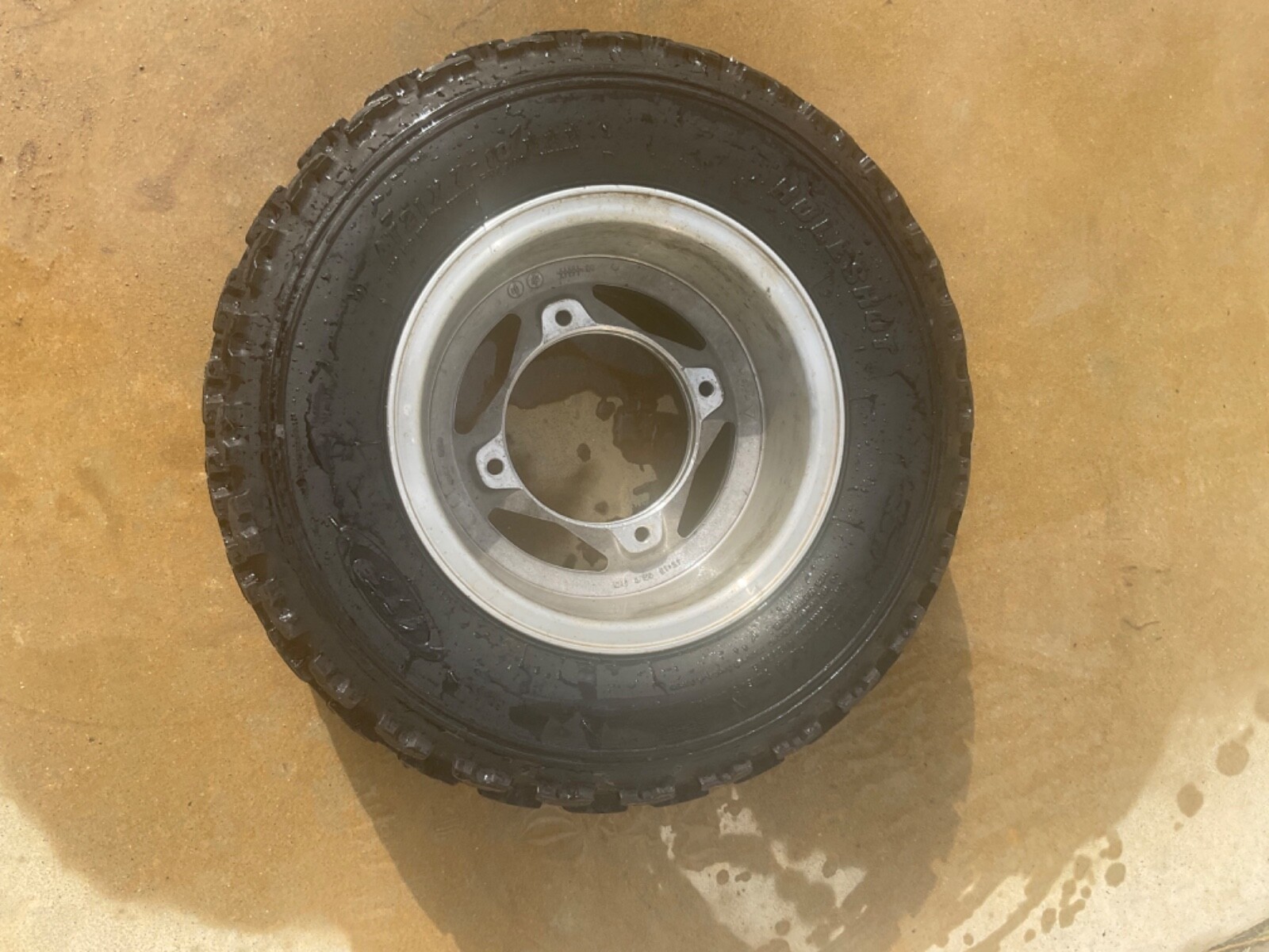 ITP Front Wheels Rims Tires 4X156 Banshee YFZ450 Raptor 660 700 Raptor ...