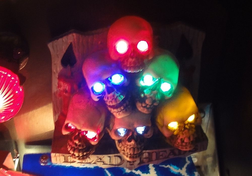 Scared Stiff Pinball Skull Pile LED light kit mod | eBay