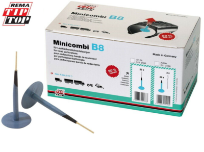 REMA TIP TOP Tyre Combi Plug Patch Tube Puncture Repair Patches ...