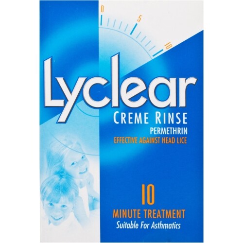 Lyclear Creme Rinse 10 Minute Head Lice Treatment 2 X 59ml for sale ...