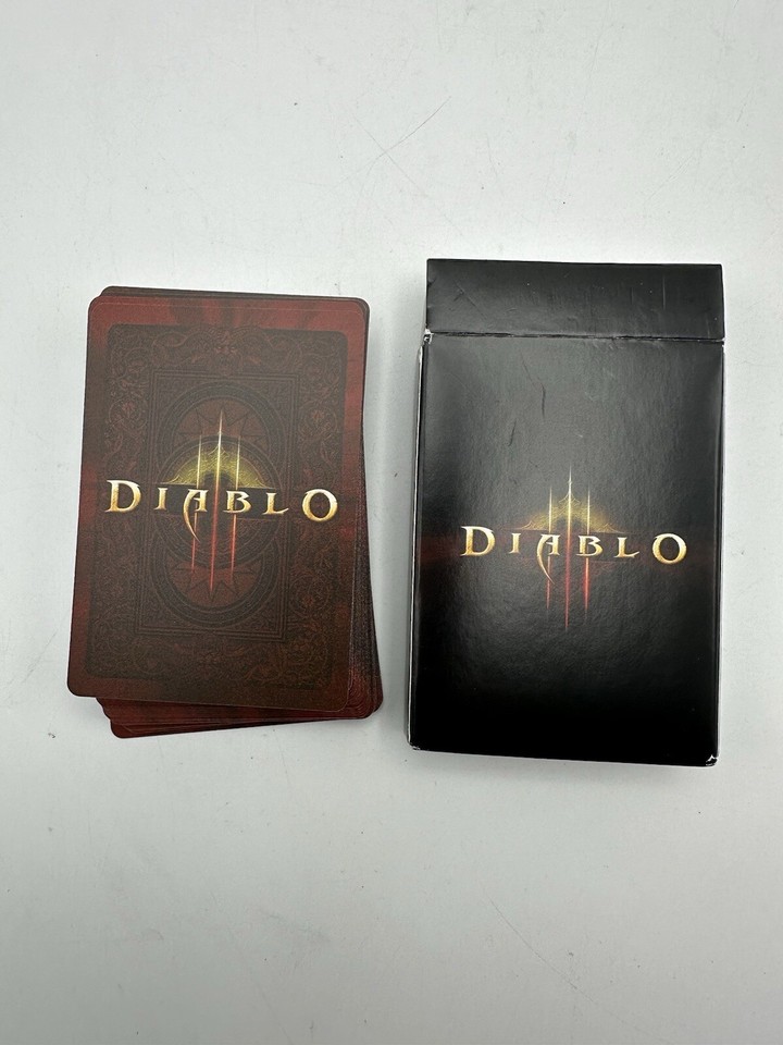 Diablo III 3 Collector’s Poker Cards Set Blizzard Blizzcon Exclusive ...