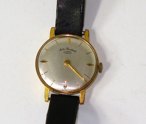 LADIES Andre Bouchard Watch 17 Jewels Manual Wind up CABLOC Swiss Made ...