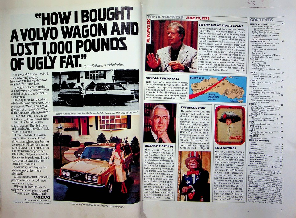 Newsweek Magazine July 23 1979 Carters Inflation Plan Antique ...