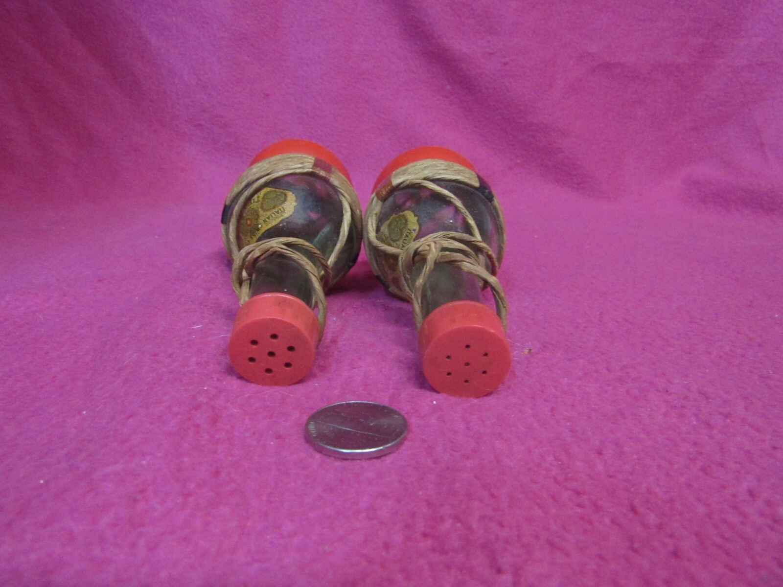 Vintage Italian Swiss Colony Bottle Salt and Pepper Shakers 84 | eBay