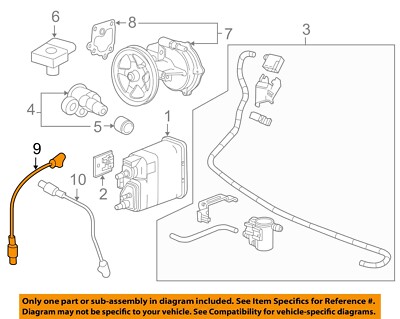 GM OEM-Oxygen O2 Sensor 12659516 | eBay