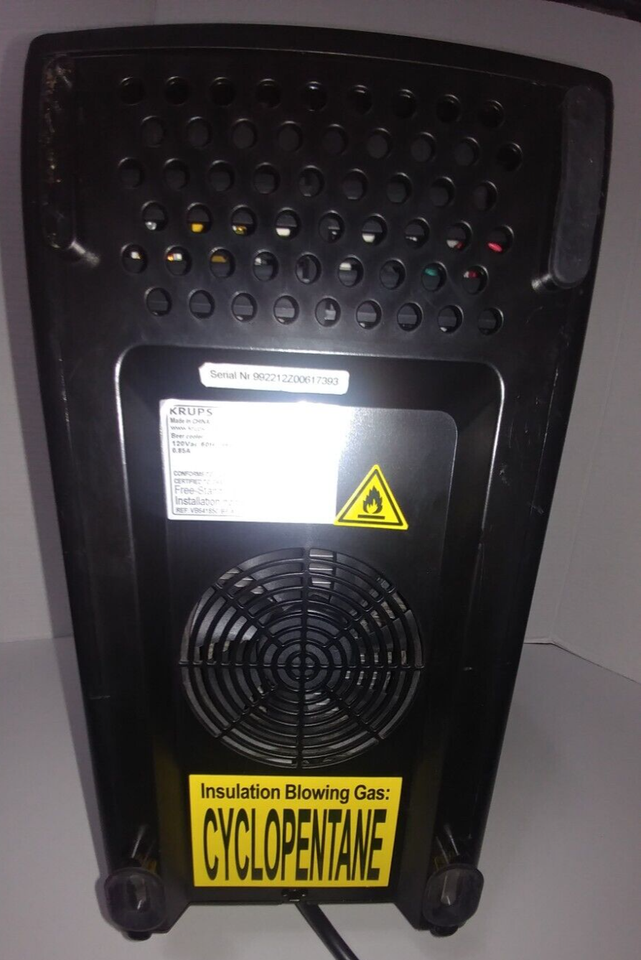 KRUPS Hopsy Compact Beer Cooler Sub Dispenser Tap Keg Draft Machine ...