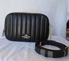 Coach C1569 Jes Crossbody With Linear Quilting Leather, Black for sale ...